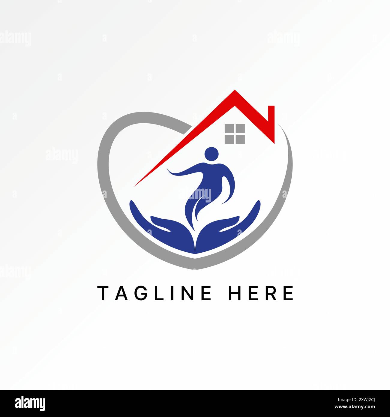 Logo design graphic concept abstract creative premium vector stock two ...