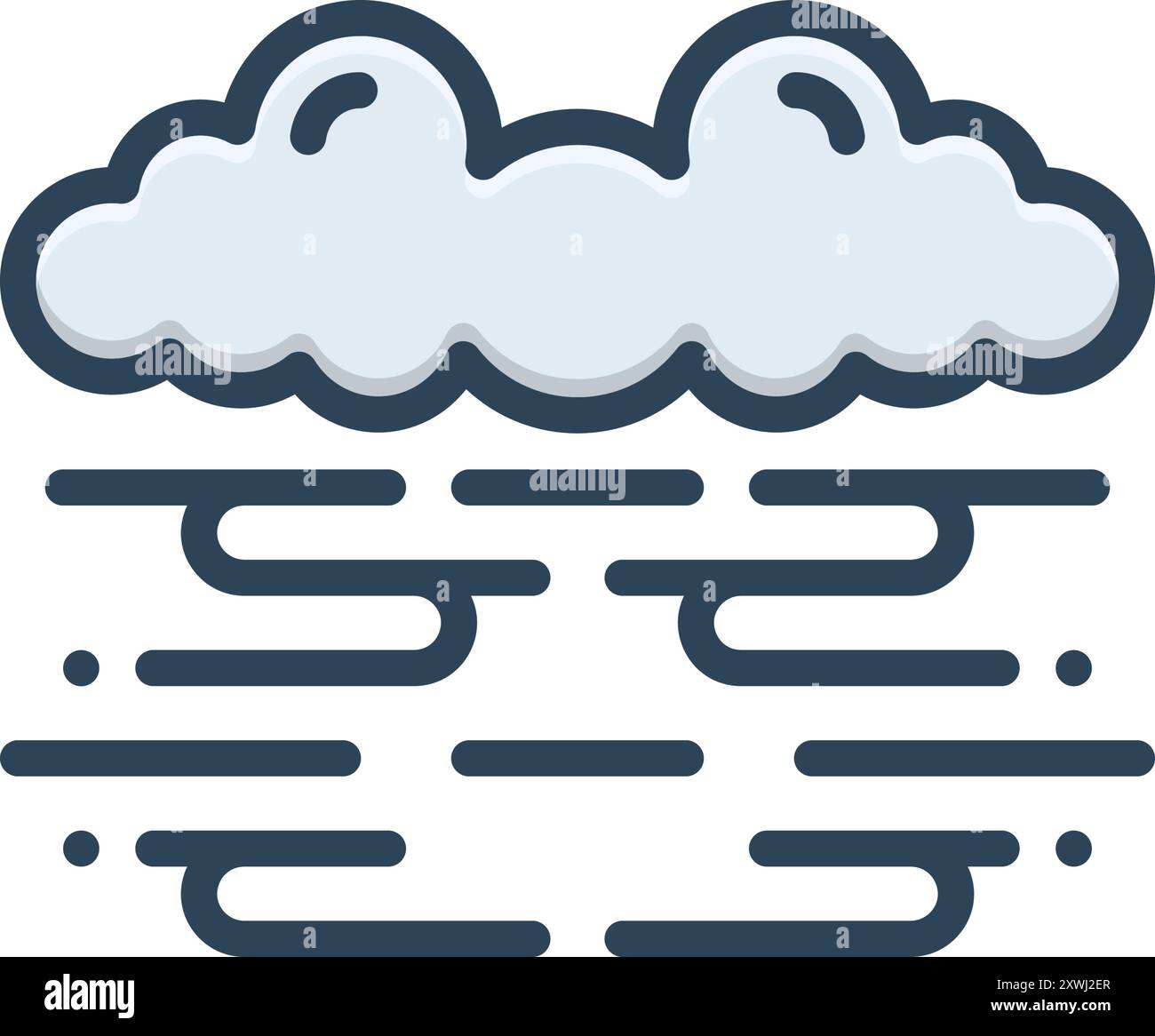 Fog cloud Stock Vector Images - Alamy