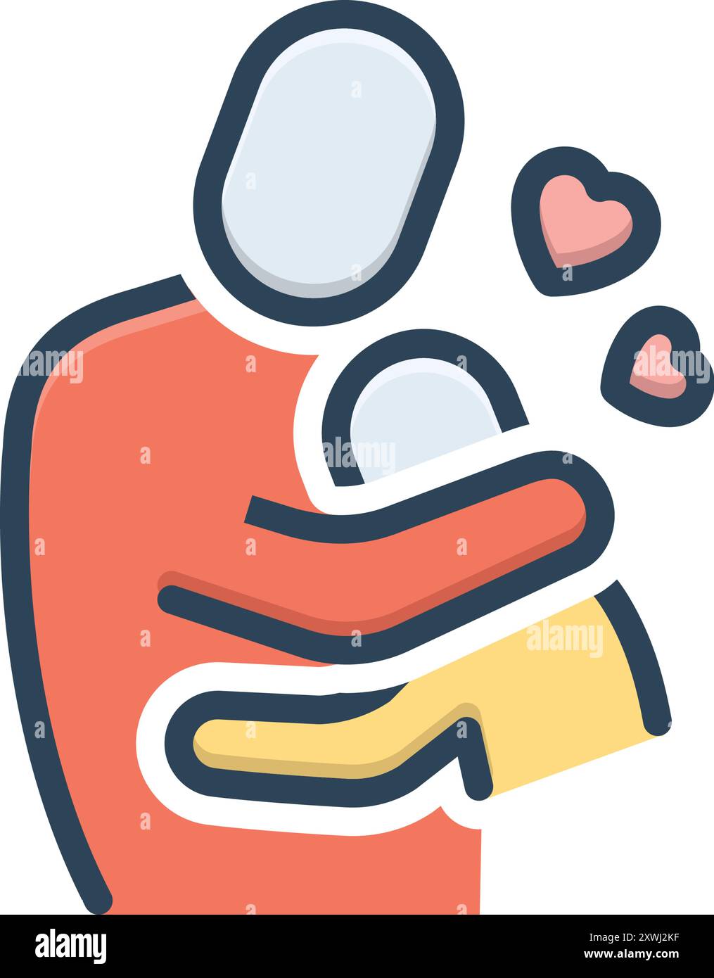 Icon for beloved, hug Stock Vector Image & Art - Alamy