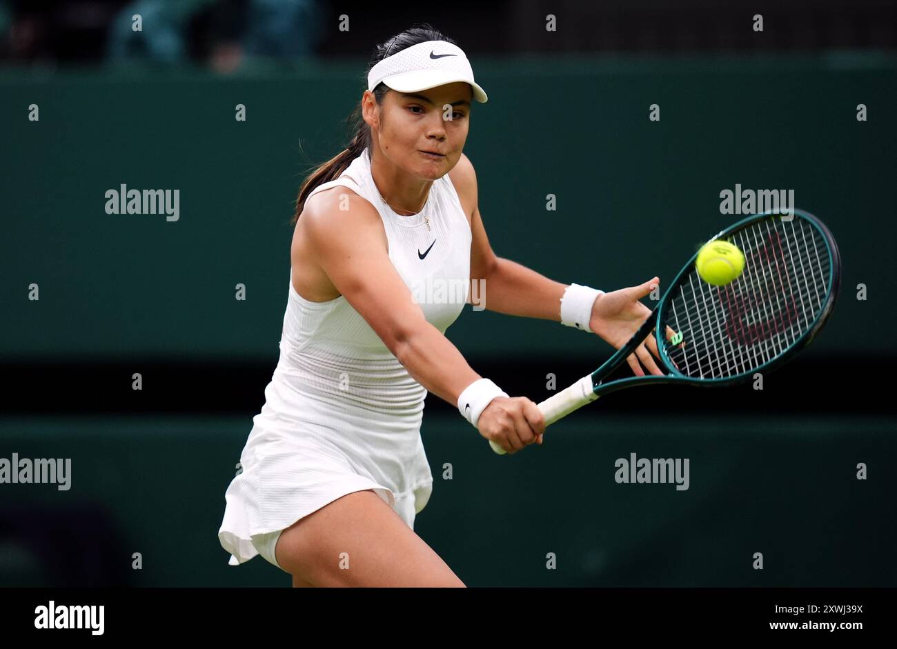 File photo dated 07-07-2024 of Emma Raducanu. Former British number one ...