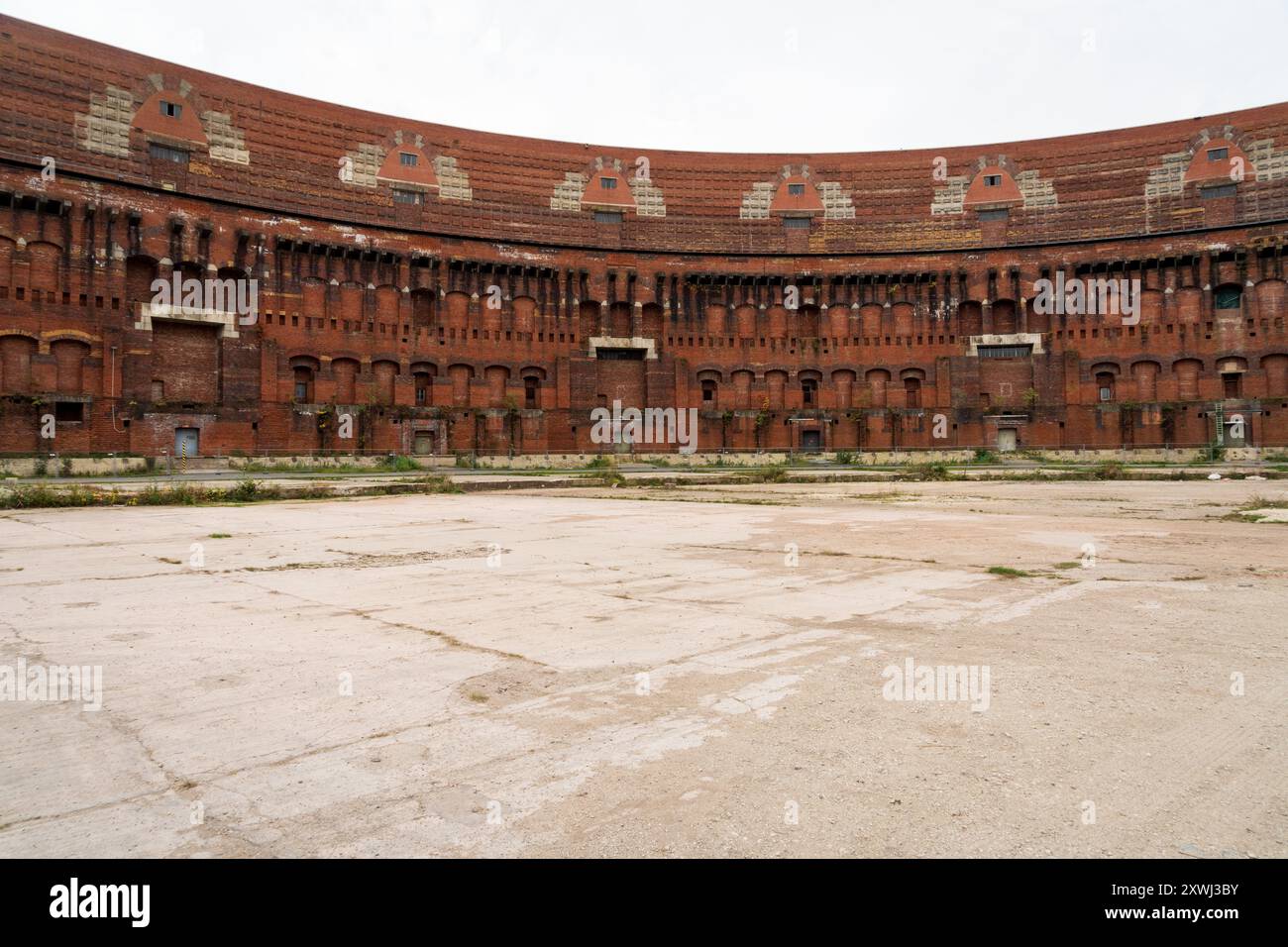 The Kongresshalle in Nürnberg at the The Nazi party rally grounds ...