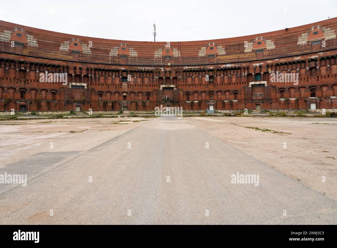 The Kongresshalle in Nürnberg at the The Nazi party rally grounds ...