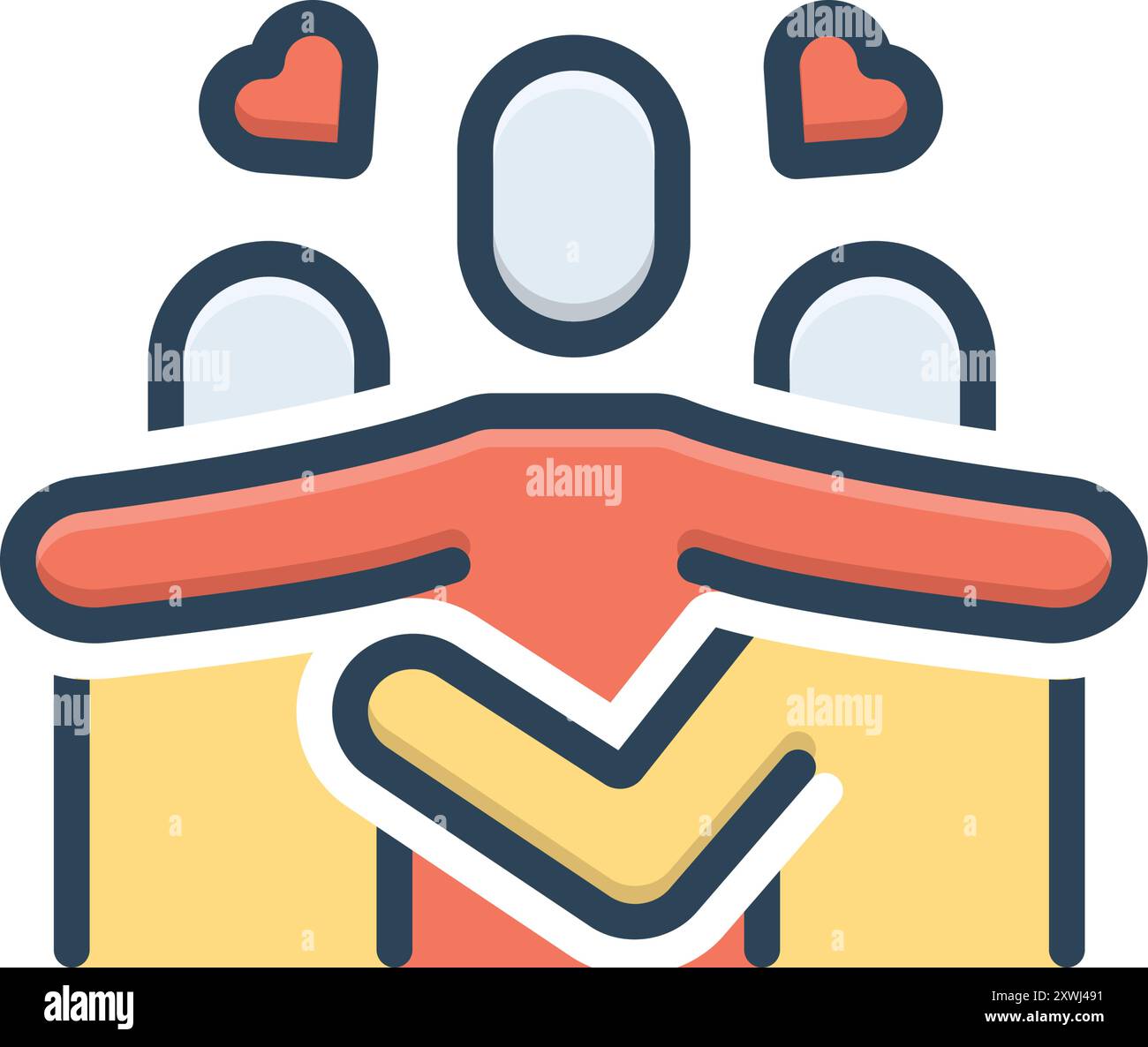 Bond affection Cut Out Stock Images & Pictures - Alamy