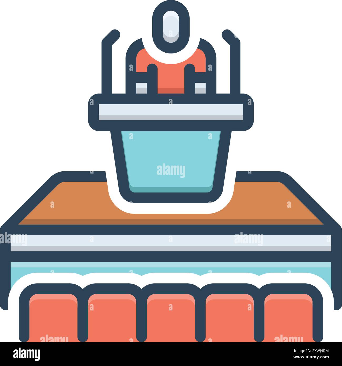 Stage performance Stock Vector Images - Alamy