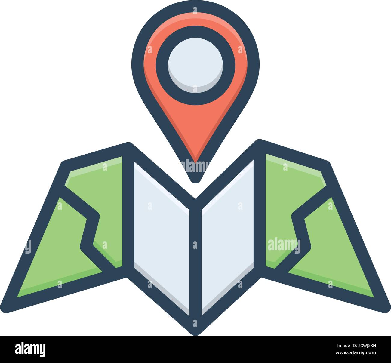 Icon for maps, navigation Stock Vector Image & Art - Alamy