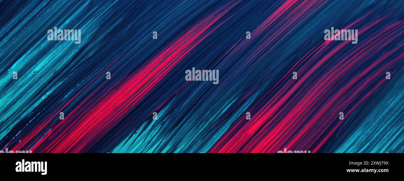 Abstract art background dark red and navy blue colors. Watercolor ...