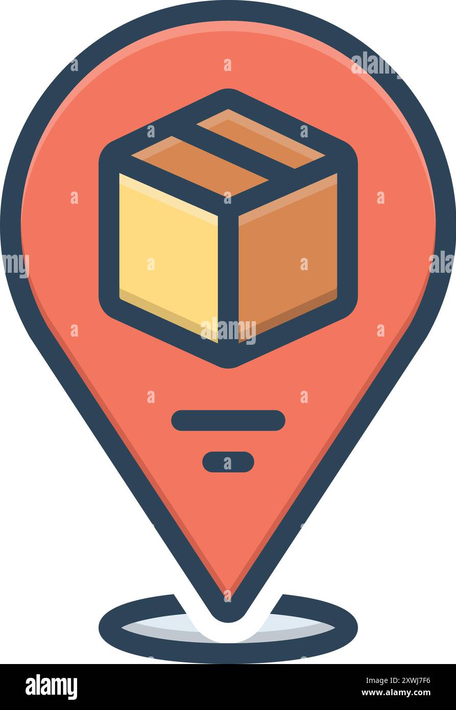 Delivery tracking courier gps Cut Out Stock Images & Pictures - Alamy