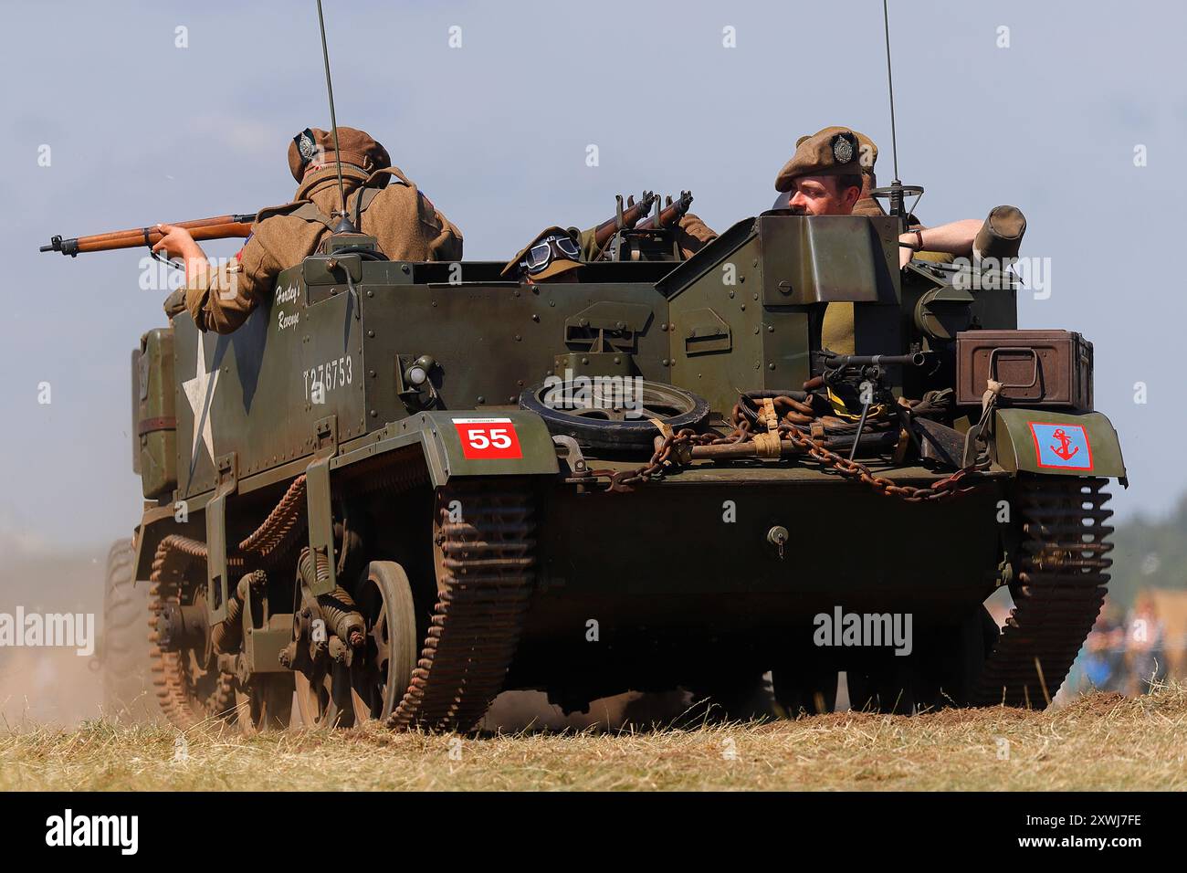 Bren Gun Carrier on display at The Yorkshire Wartime Experience near ...