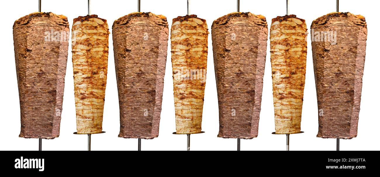 Arabian shish kebab Cut Out Stock Images & Pictures - Alamy