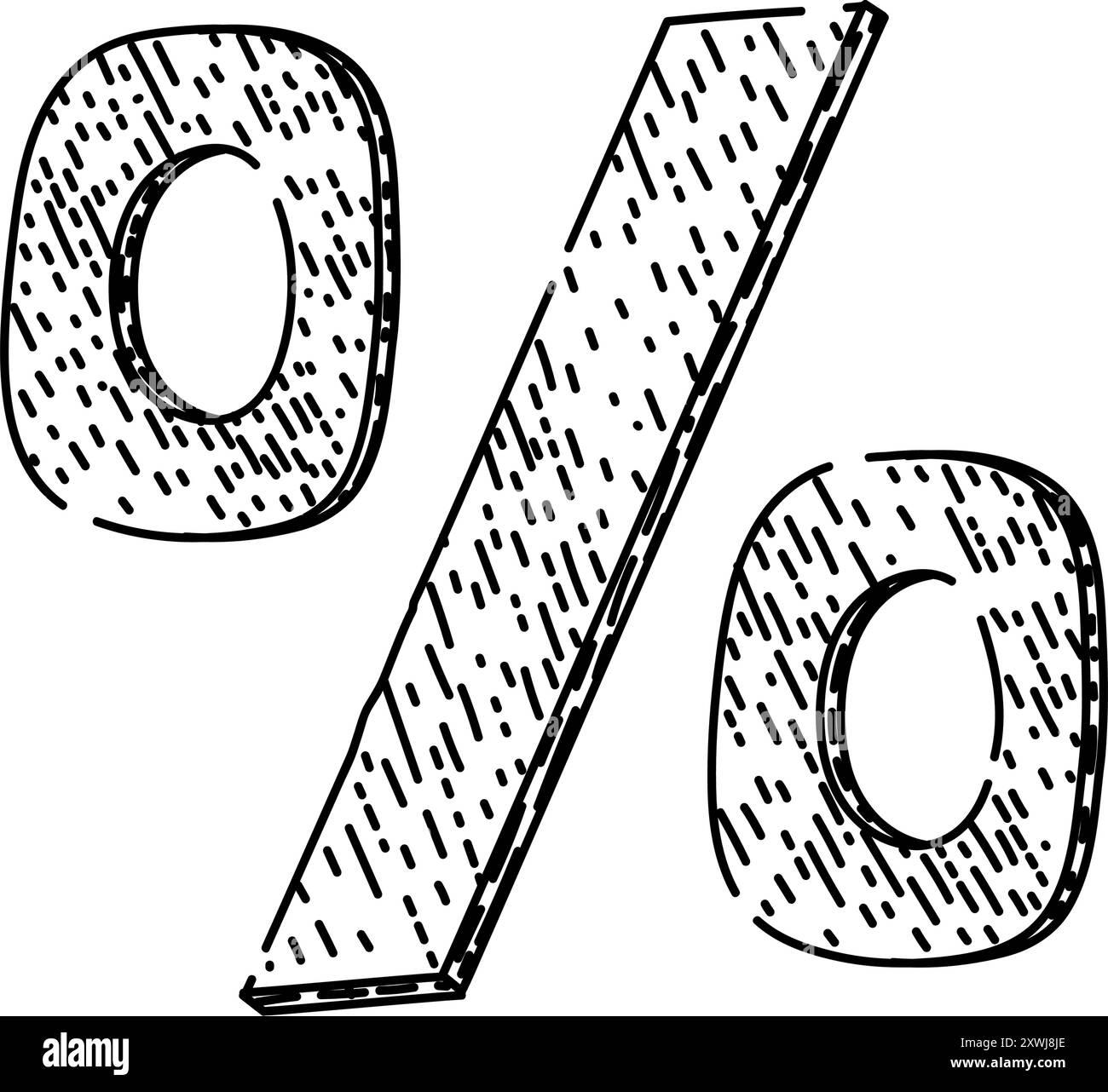 statistics percentage sign sketch hand drawn vector Stock Vector Image & Art - Alamy