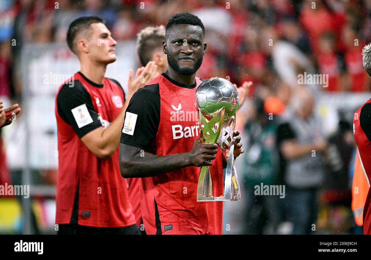 Football, Germany, Men, Season 2024/2025, Supercup, BayArena Leverkusen ...