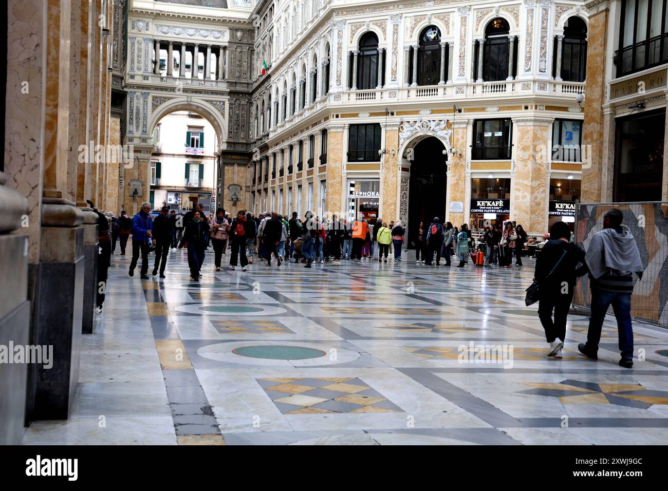 The Gallery Umberto 1 is a shopping arcade of grand design in Naples ...