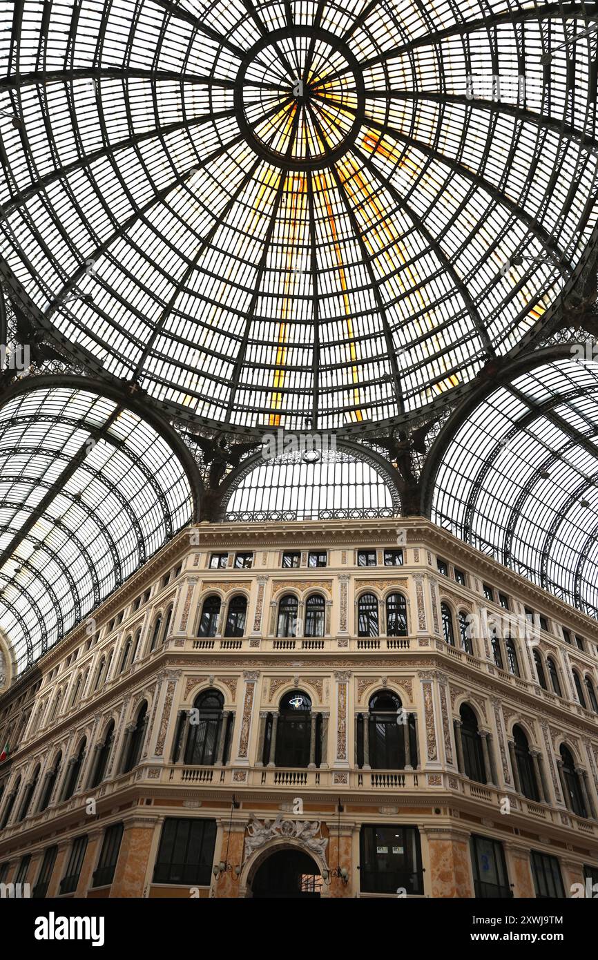 The Gallery Umberto 1 is a shopping arcade of grand design in Naples ...