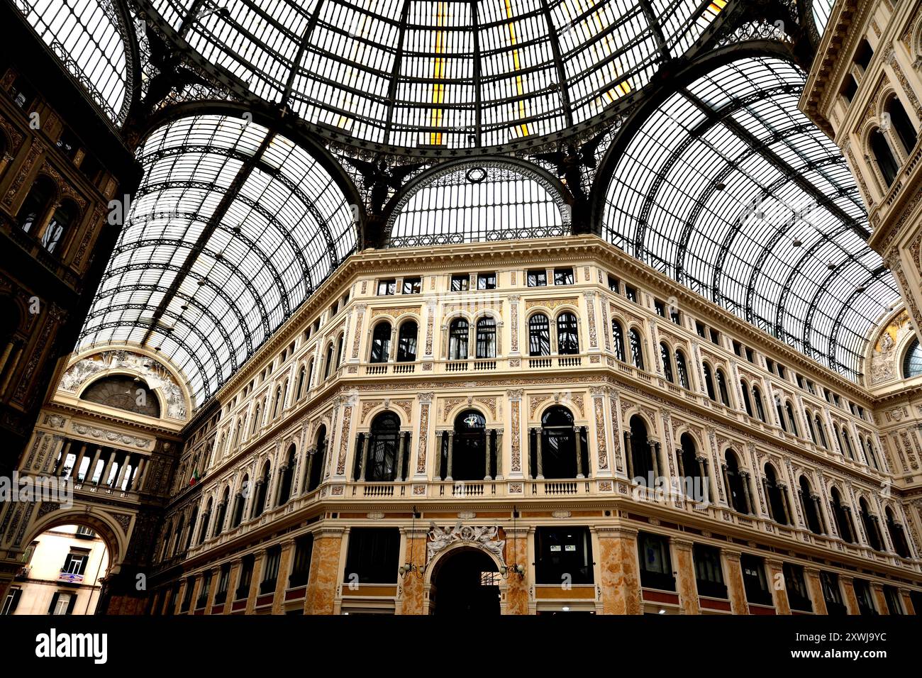 The Gallery Umberto 1 is a shopping arcade of grand design in Naples ...