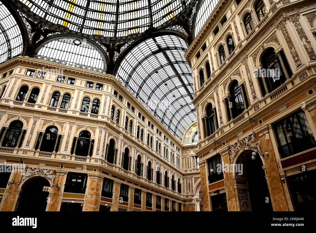 The Gallery Umberto 1 is a shopping arcade of grand design in Naples ...