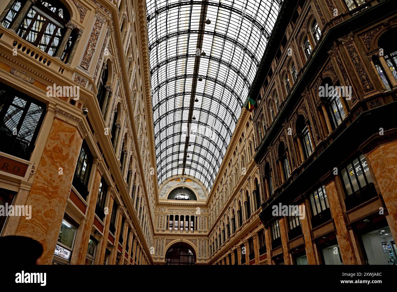 The Gallery Umberto 1 is a shopping arcade of grand design in Naples ...
