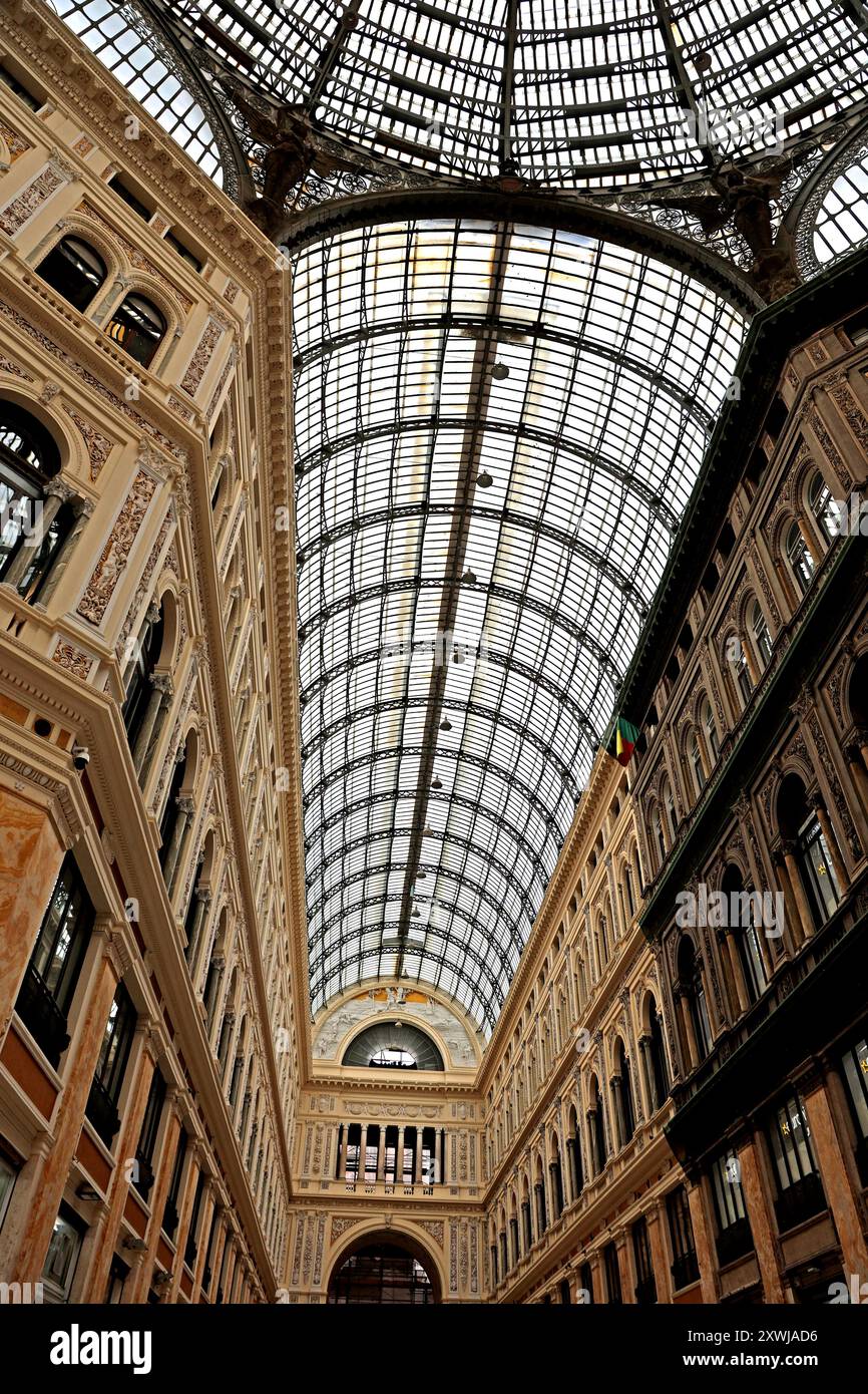 The Gallery Umberto 1 is a shopping arcade of grand design in Naples ...