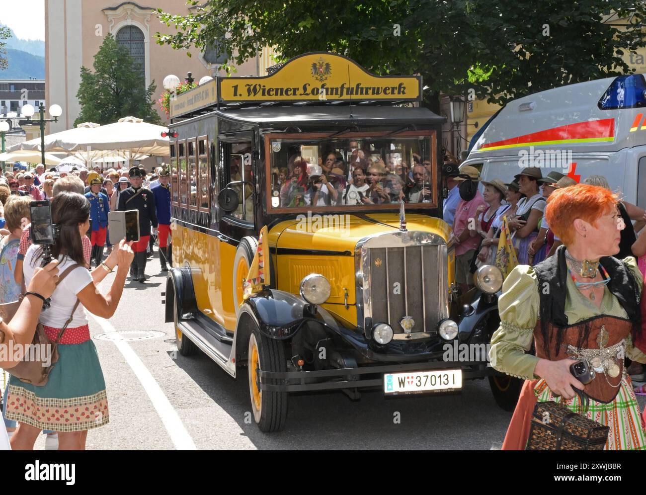 Geburtstagsfeier zum 194sten Geburtstag seiner Majestät Kaiser Franz ...