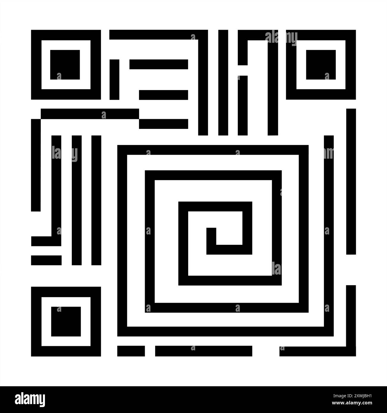 Qr code icon. Vector white or transparent background Stock Vector Image ...