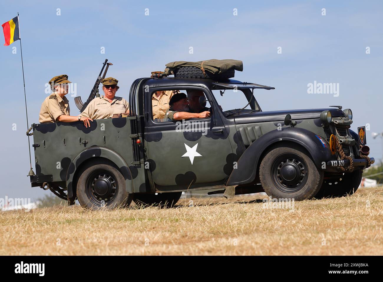 Austin Tilly on display at The Yorkshire Wartime Experience showground ...