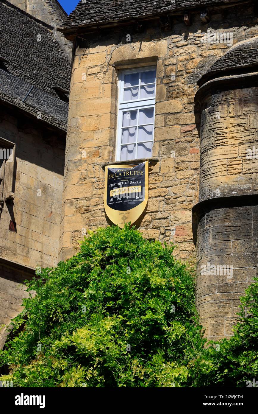 Sarlat small medieval town capital of the Périgord Noir in the ...