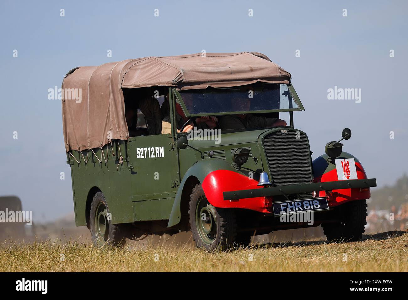 World War 2 Tilly vehicle in the parades at the Yorkshire Wartime ...