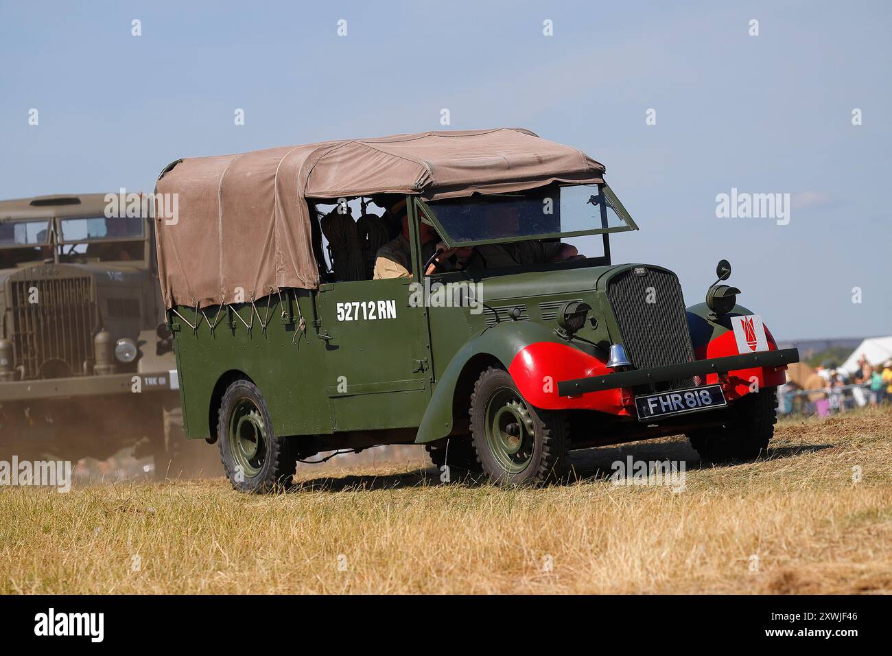 World War 2 Tilly vehicle in the parades at the Yorkshire Wartime ...