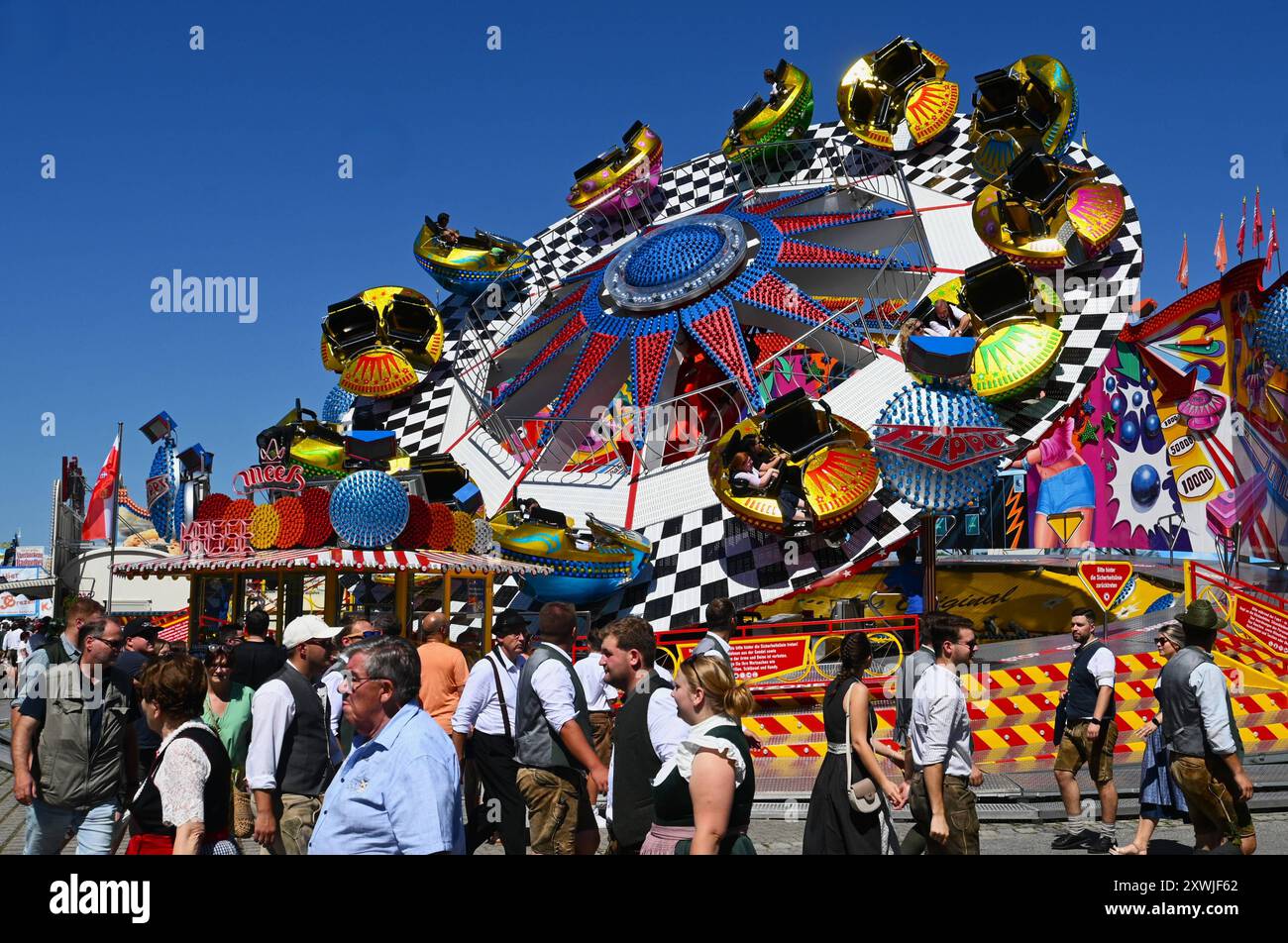 Nach dem Oktoberfest ist das Gäubodenvolksfest in Straubing das ...
