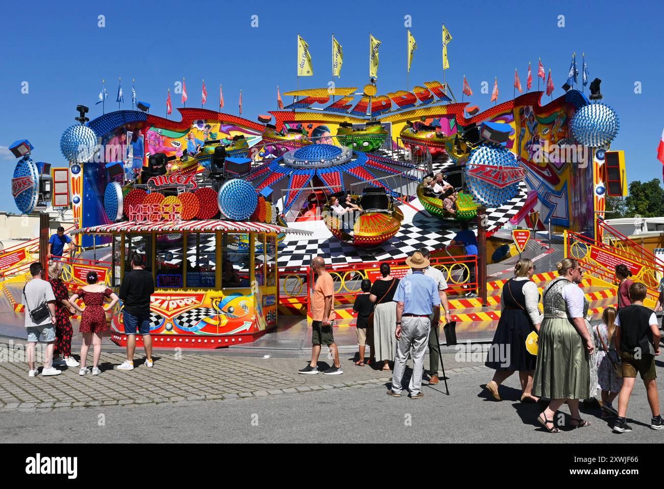 Nach dem Oktoberfest ist das Gäubodenvolksfest in Straubing das ...