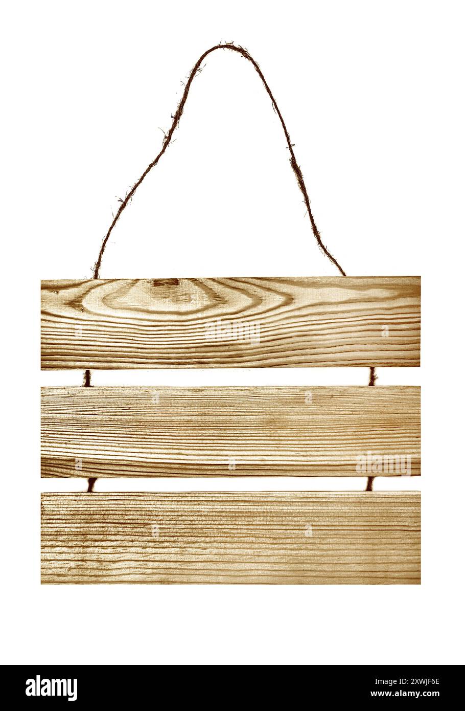 Hanging wood sign isolated hi-res stock photography and images - Alamy