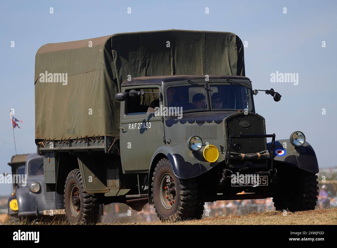 Fordson truck on parade at Yorkshire Wartime Experience in Hunsworth ...