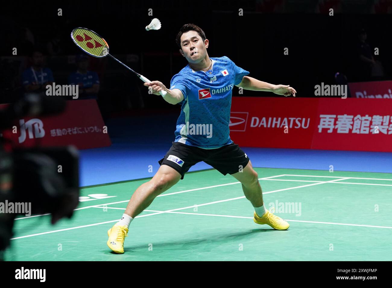 Kanagawa, Japan. 20th Aug, 2024. Takuro Hoki (JPN) Badminton : Daihatsu ...