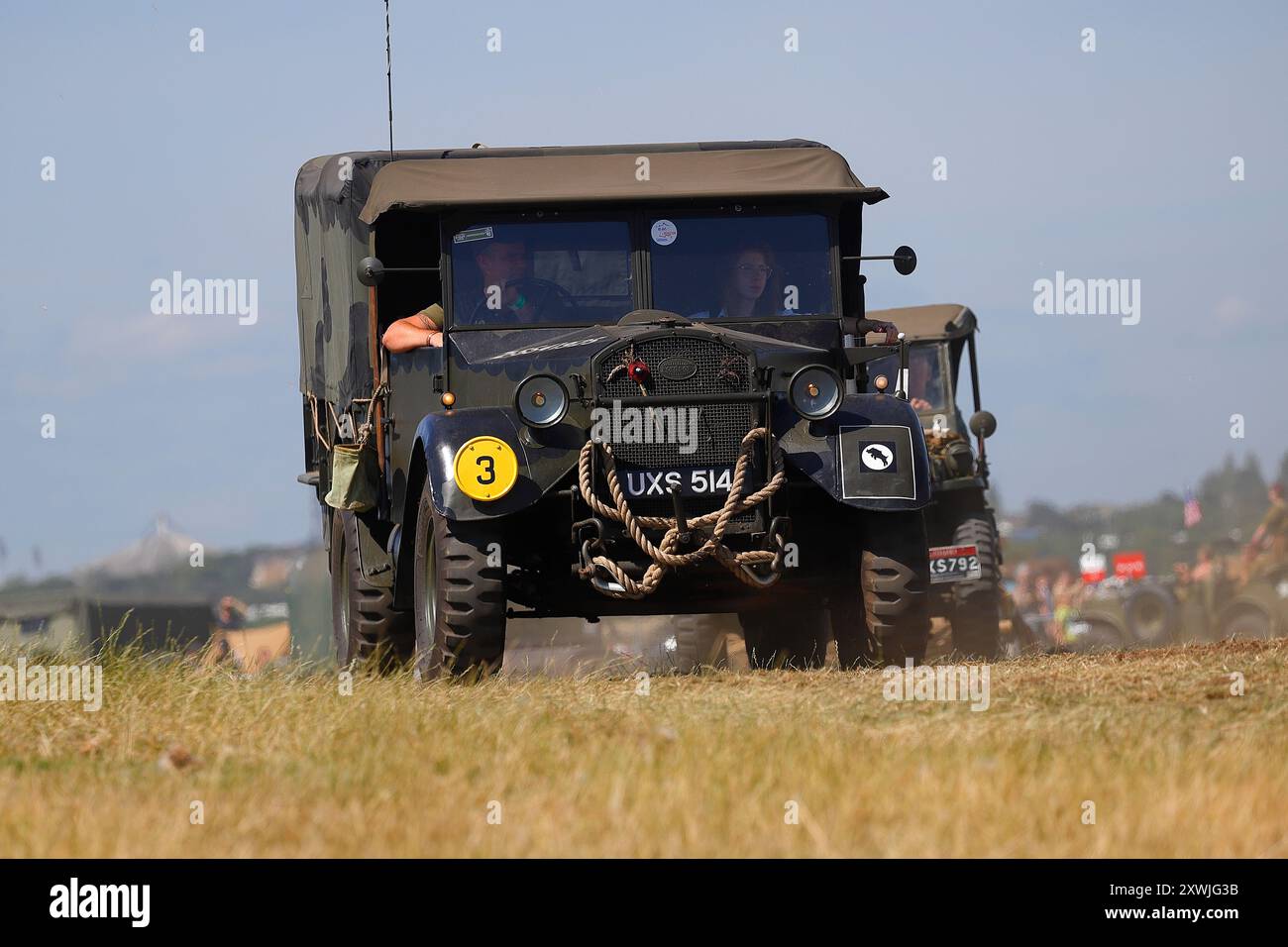 Fordson Tender on parade at Yorkshire Wartime Experience in Hunsworth ...