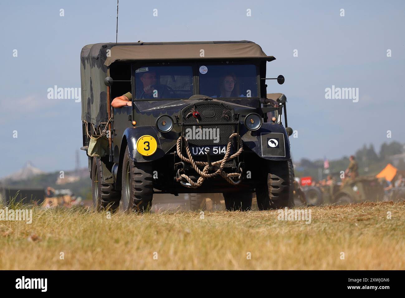 Fordson Tender on parade at Yorkshire Wartime Experience in Hunsworth ...