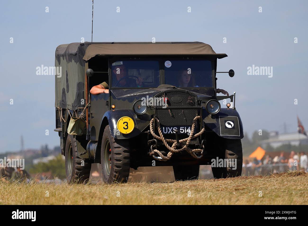 Fordson Tender on parade at Yorkshire Wartime Experience in Hunsworth ...