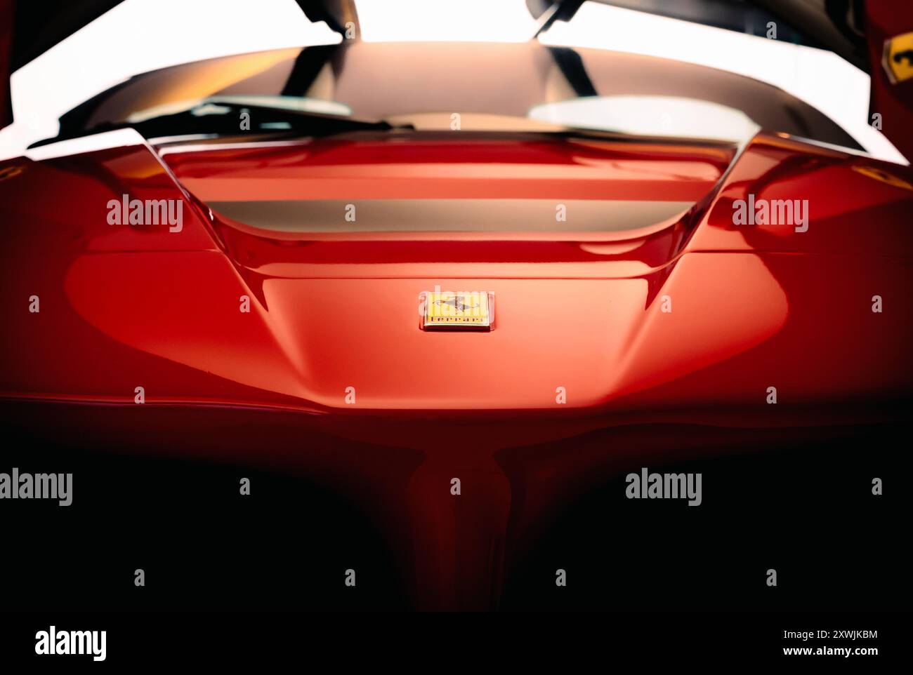 Ferrari spyder car show hi-res stock photography and images - Alamy