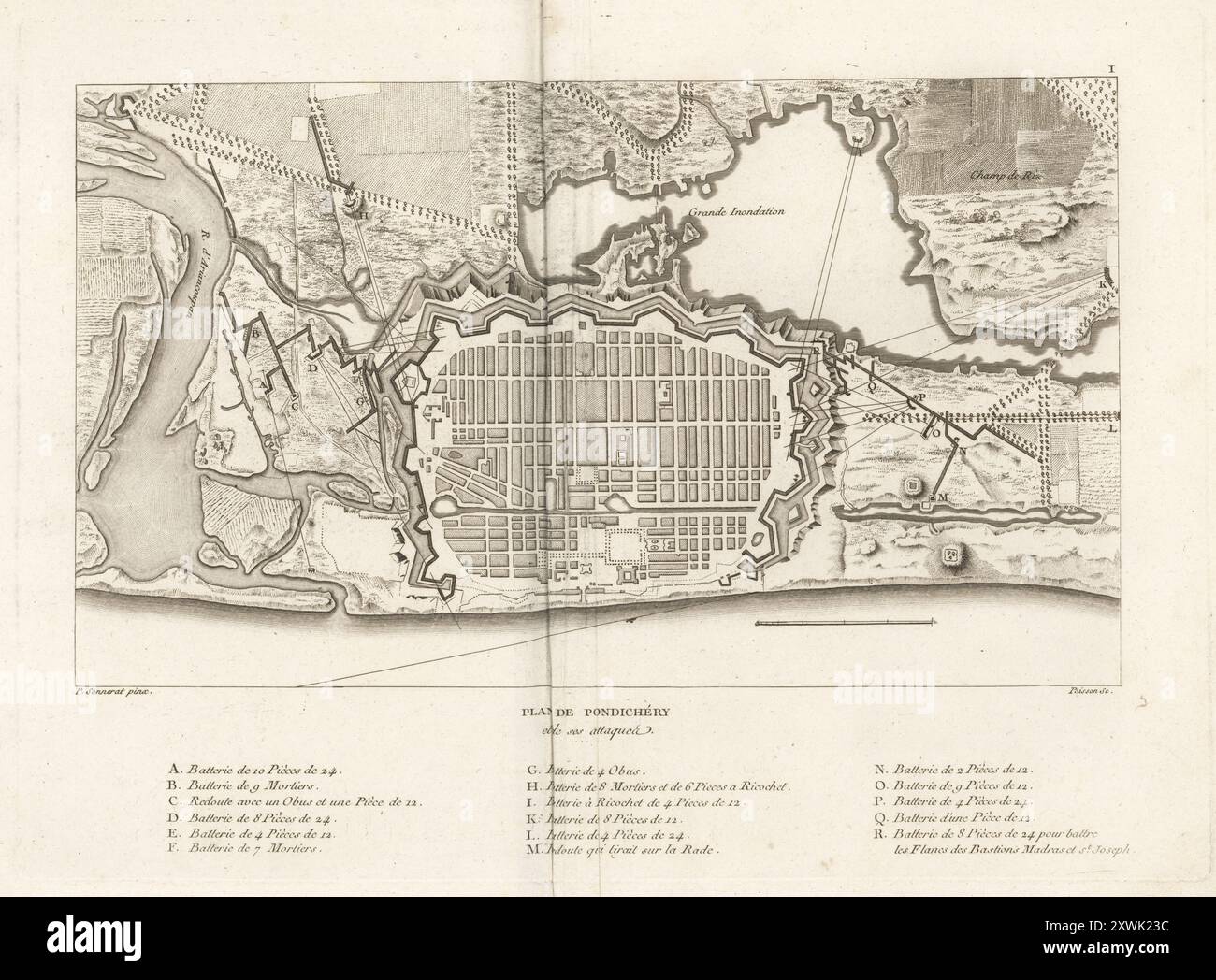 Map from 18th century hi-res stock photography and images - Alamy