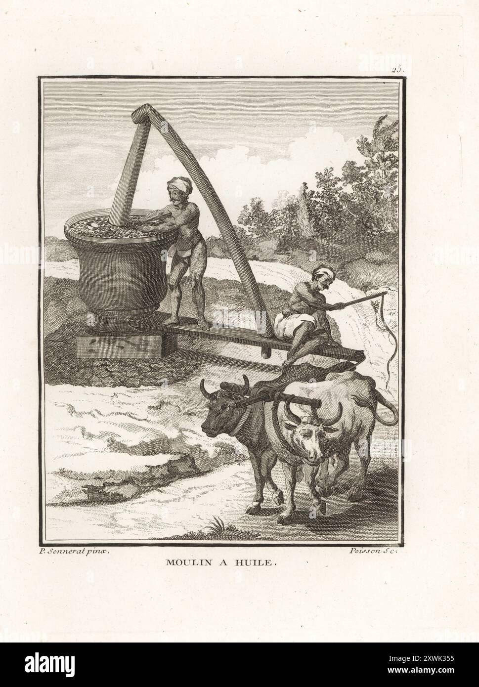 Ox driven machine hi-res stock photography and images - Alamy