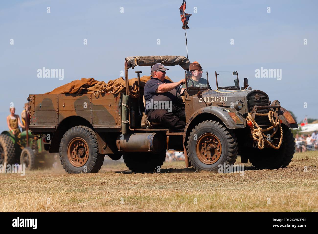 Fordson truck 2117640 on parade at Yorkshire Wartime Experience in ...