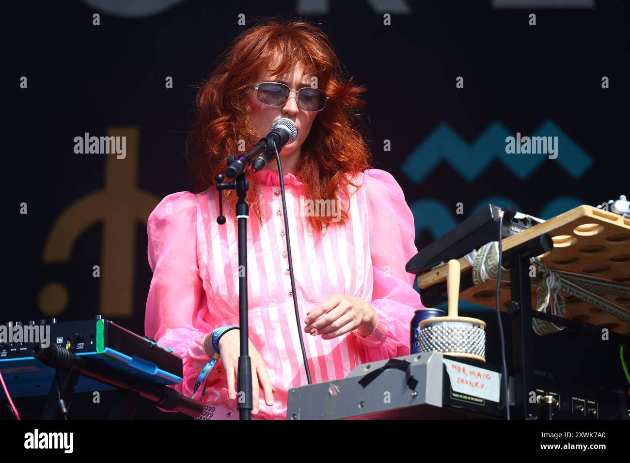 Green Man Festival, Brecon Beacons, Wales, UK. 16th Aug, 2024. Mermaid ...