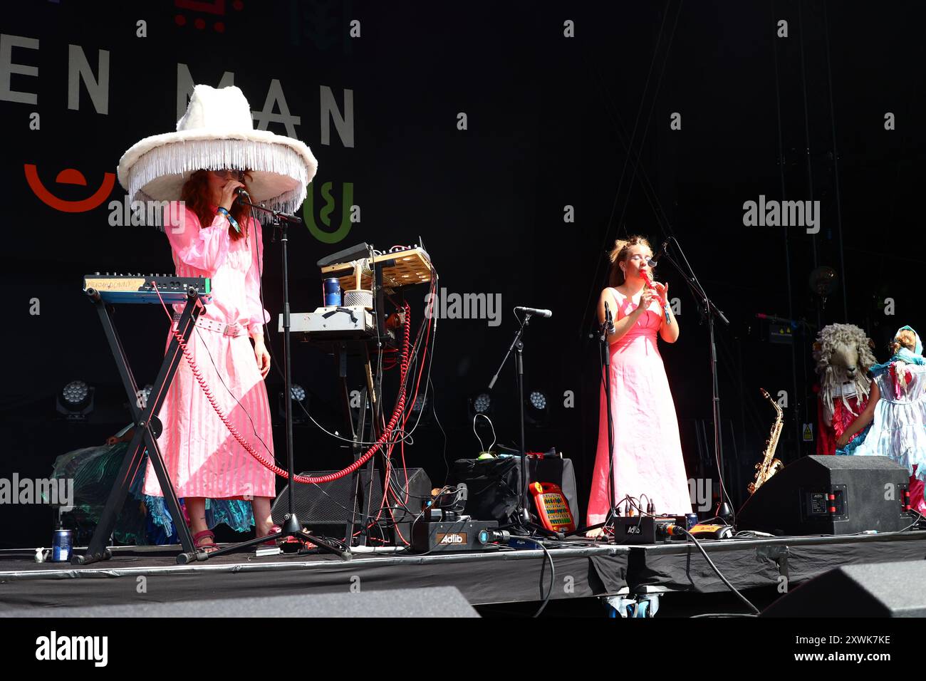 Green Man Festival, Brecon Beacons, Wales, UK. 16th Aug, 2024. Mermaid ...