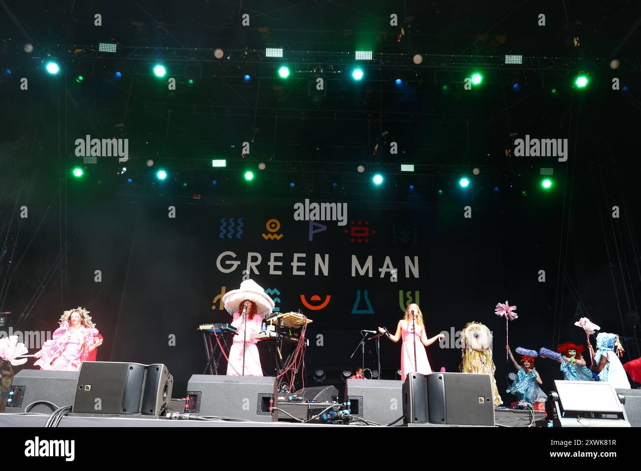 Green Man Festival, Brecon Beacons, Wales, UK. 16th Aug, 2024. Mermaid ...