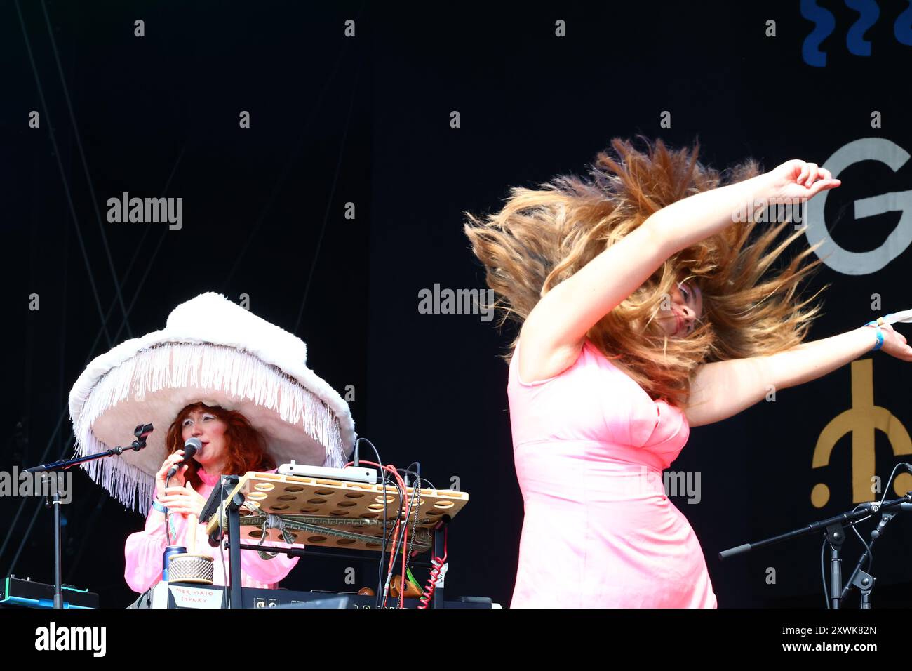 Green Man Festival, Brecon Beacons, Wales, UK. 16th Aug, 2024. Mermaid ...