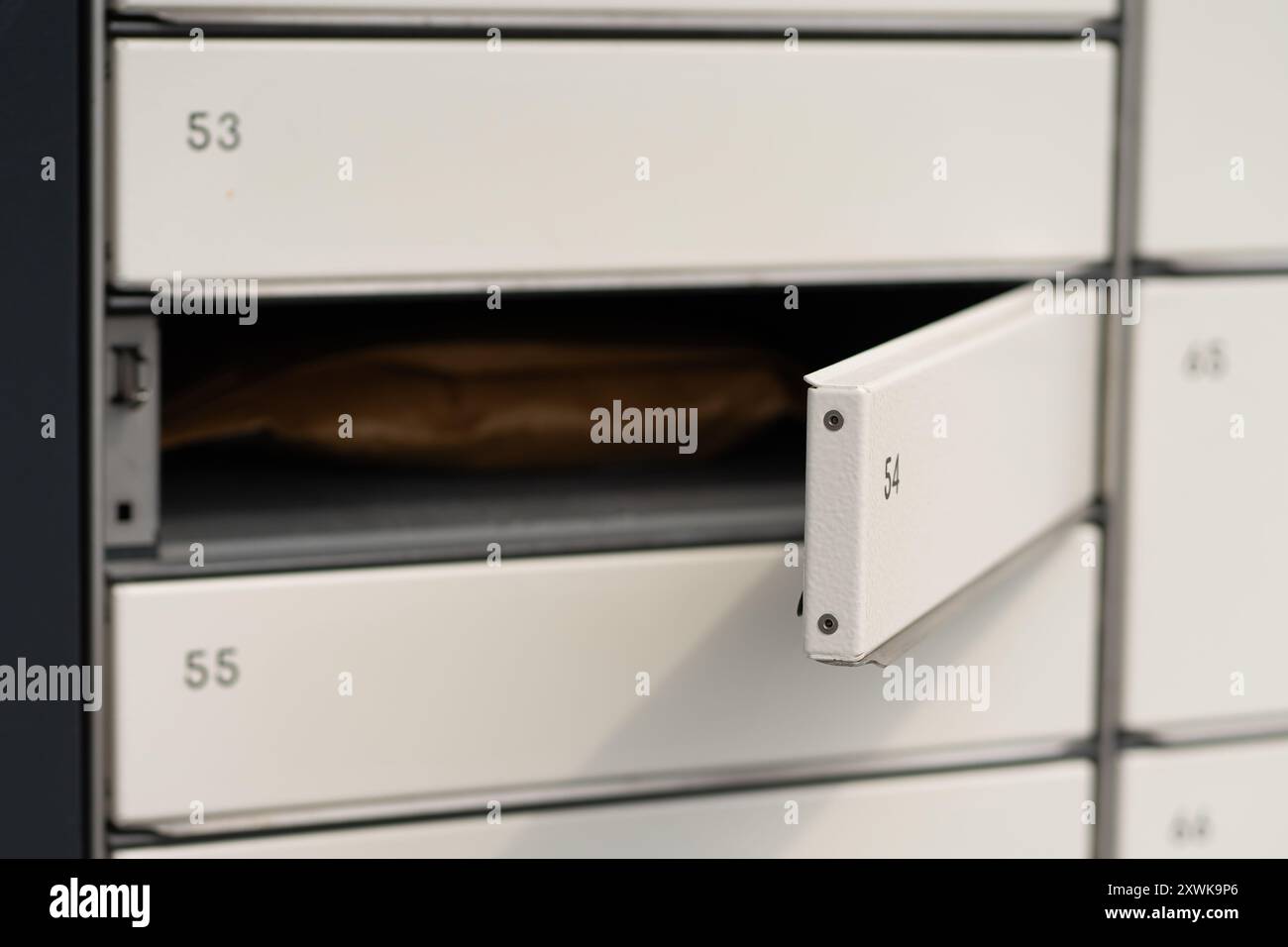 Parcel delivery locker hi-res stock photography and images - Alamy