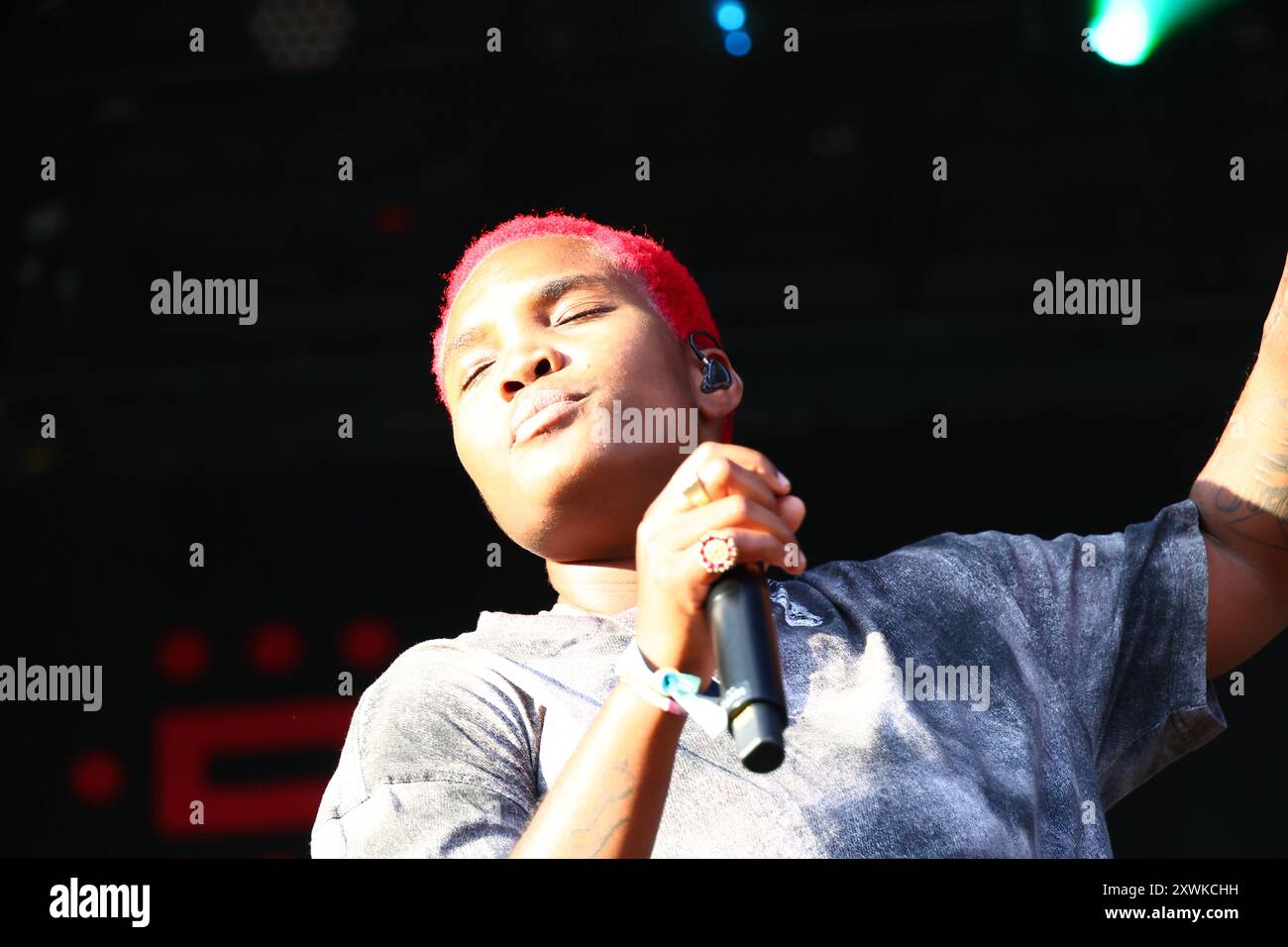 Green Man Festival, Brecon Beacons, Wales, UK. 16th Aug, 2024. Arlo ...