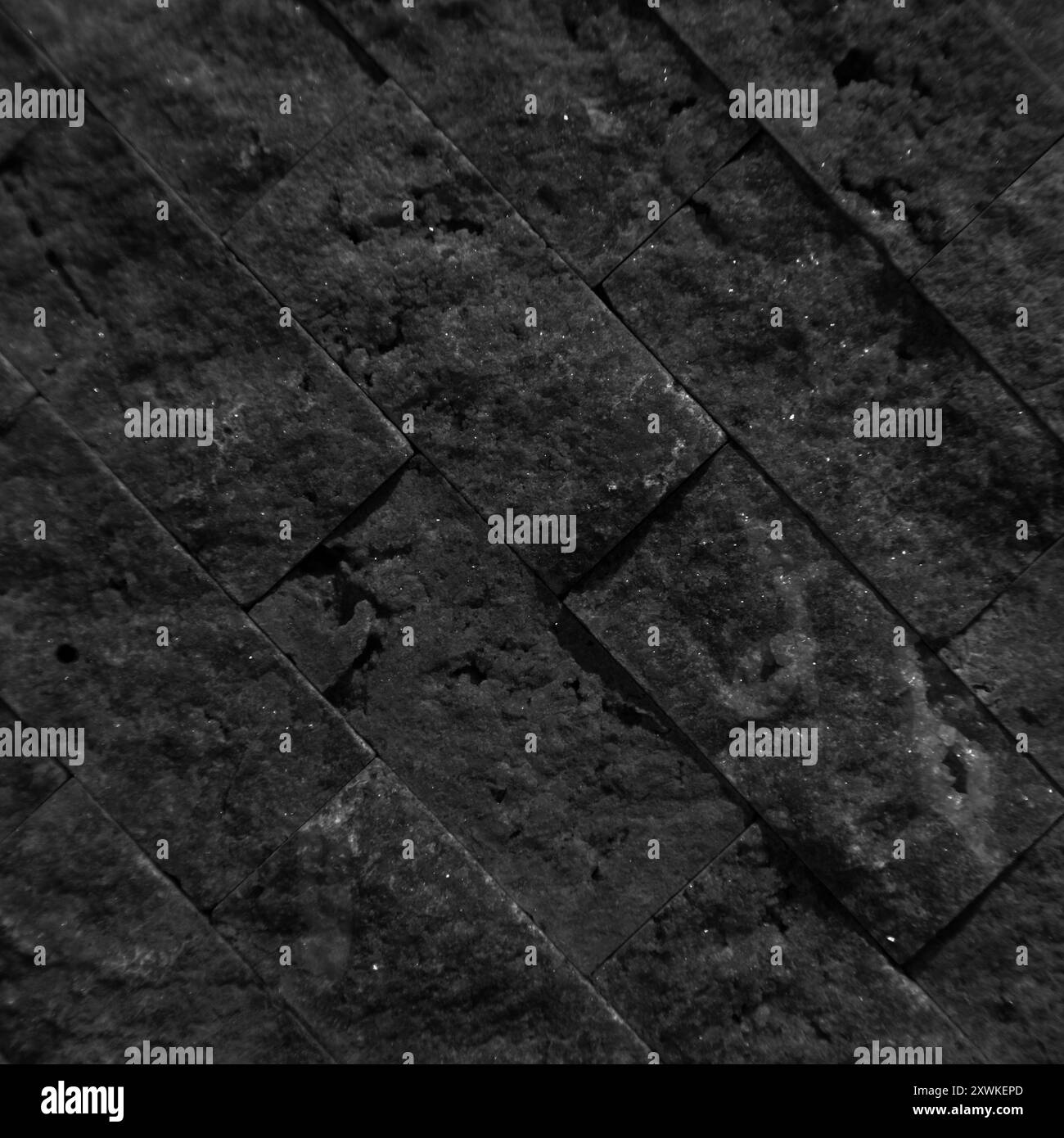 Rectangular cut out black white an grey organic marble wall texture ...