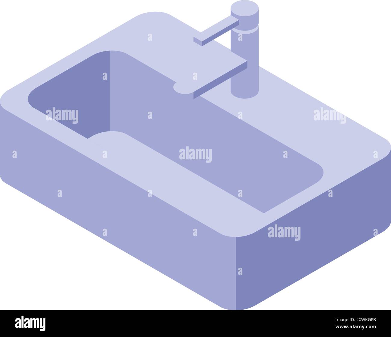 Bathroom white porcelain washbasin Stock Vector Images - Alamy