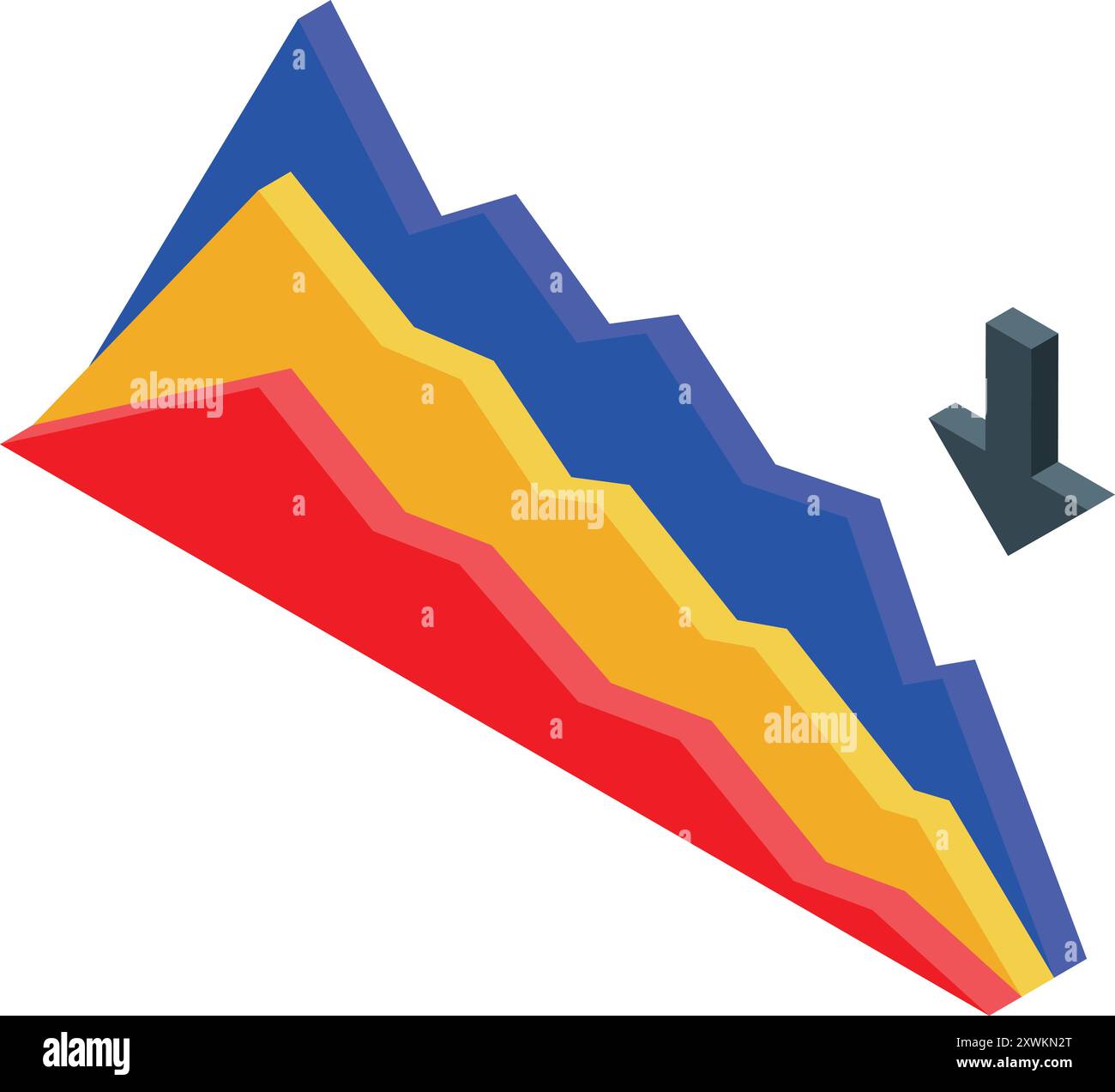 Red lines report Cut Out Stock Images & Pictures - Alamy