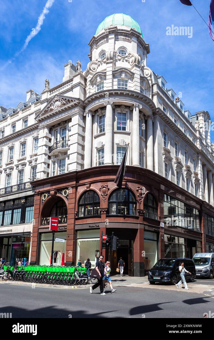 Corner shop, Regent street, London, England, UK Stock Photo - Alamy
