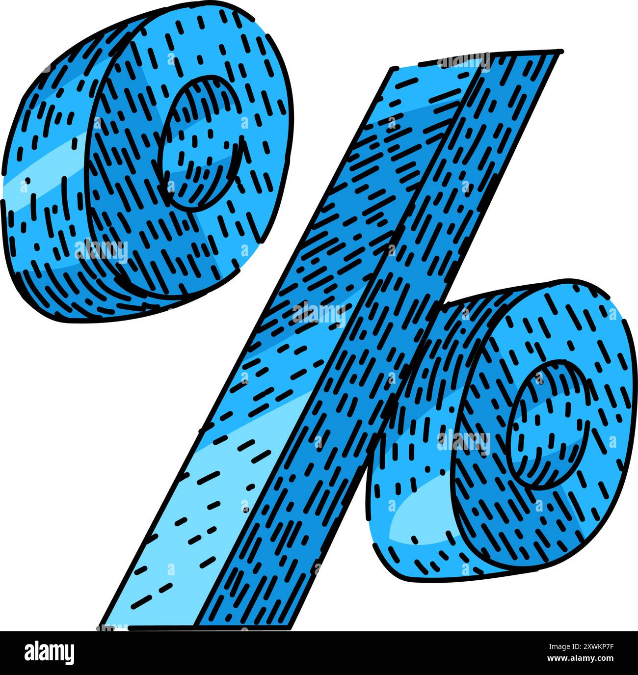 finance percentage sign sketch hand drawn vector Stock Vector Image & Art - Alamy